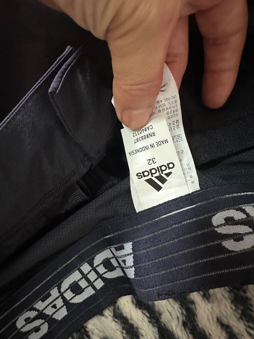 Quần golf adidas made in Indonesia cực đẹp và moié