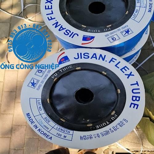 Dây hơi khí nén Jisan phi 6*4, dây hơi khí nén Hàn Quốc