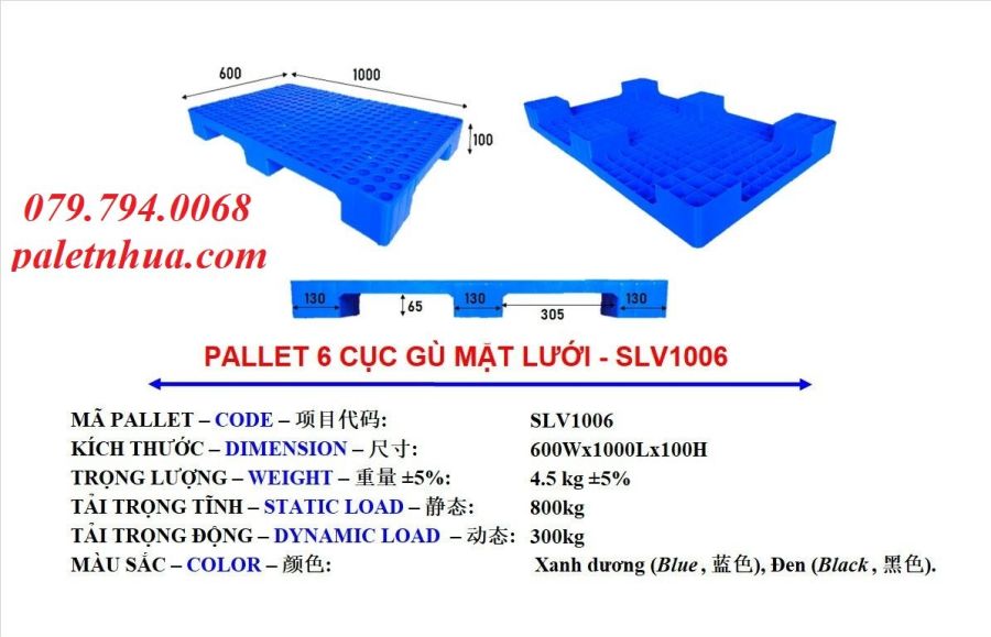 Mẫu pallet nhựa, pallet nhựa cũ bán chạy nhất tại Buôn Ma Thuột